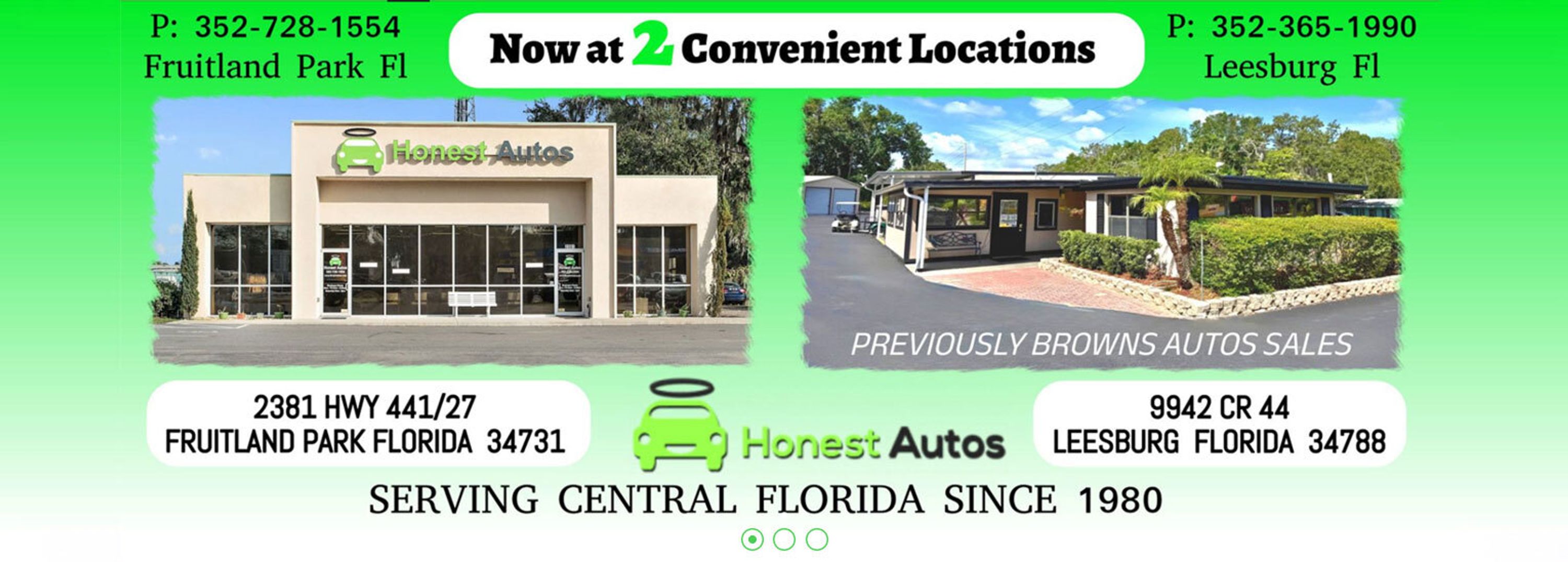 Car Dealership and Auto Repair Shop in Fruitland Park & Leesburg